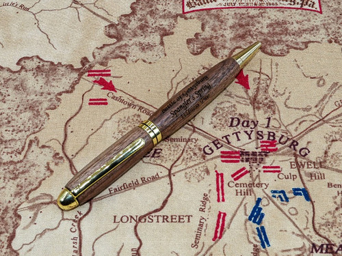 Spangler's Spring Walnut Witness Tree Executive Pen | Gettysburg Sentinels