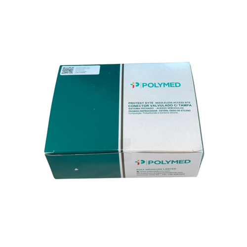 Conector Sistema Fechado Microclave C/25 Unid - Polymed | MEDSERV