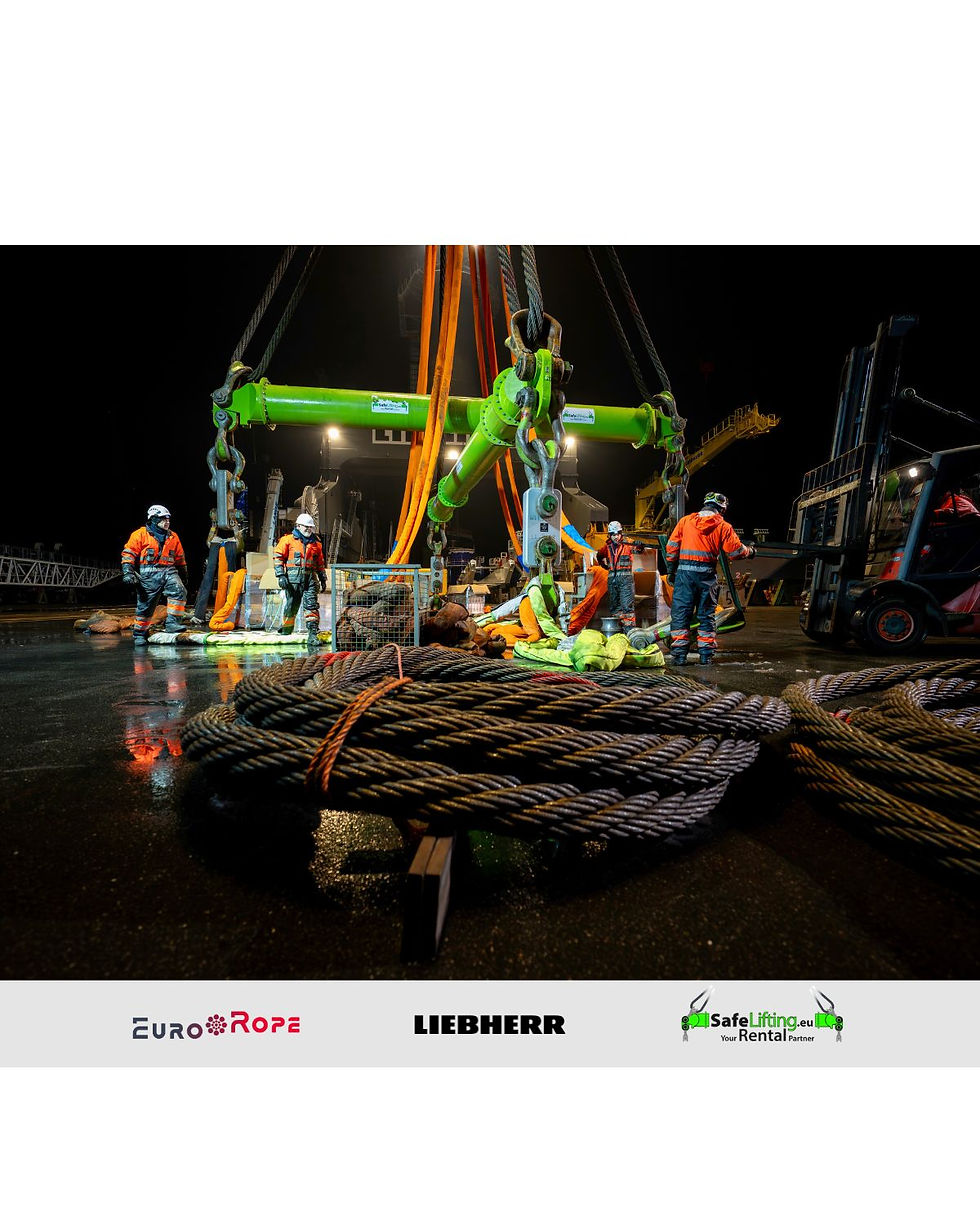 Safe Lifting Europe Completes 1,760-Tonne Overload Test on Liebherr TCC ...