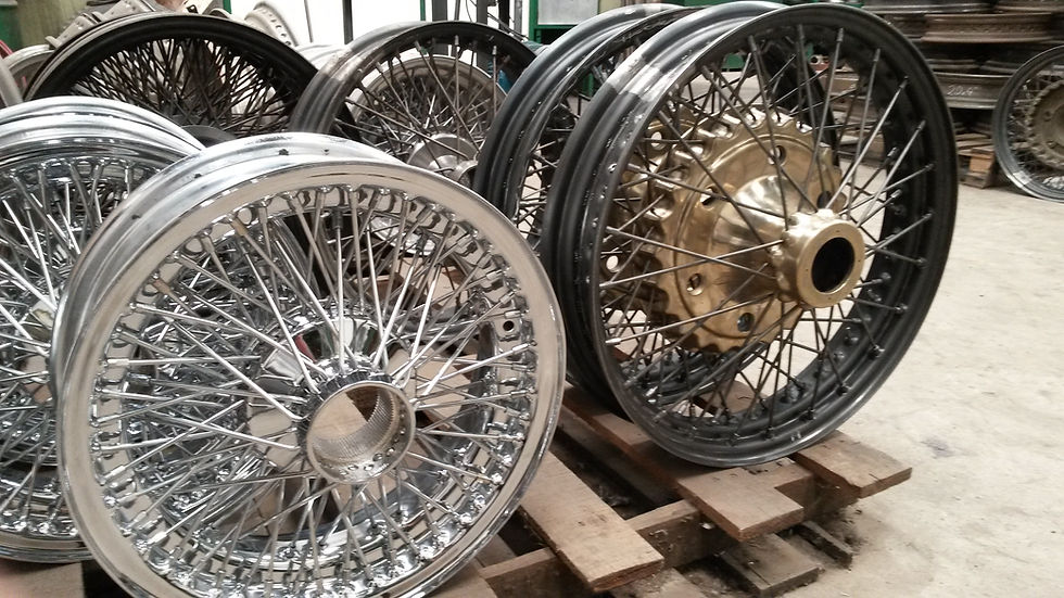 Reviving Classic Elegance with Handcrafted Antique Car Wire Wheels ...