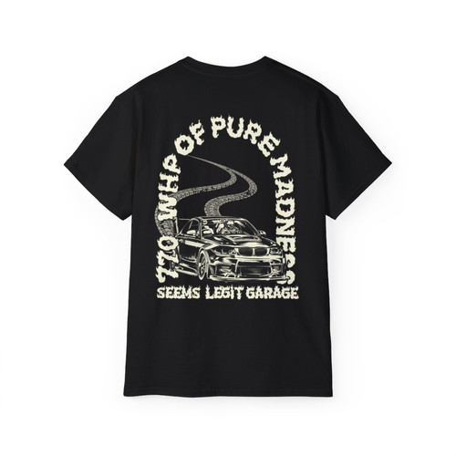 Pure Madness Tee | "Seems Legit" Garage