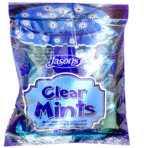 JASONS CLEAR MINTS 150 G | Oceanic