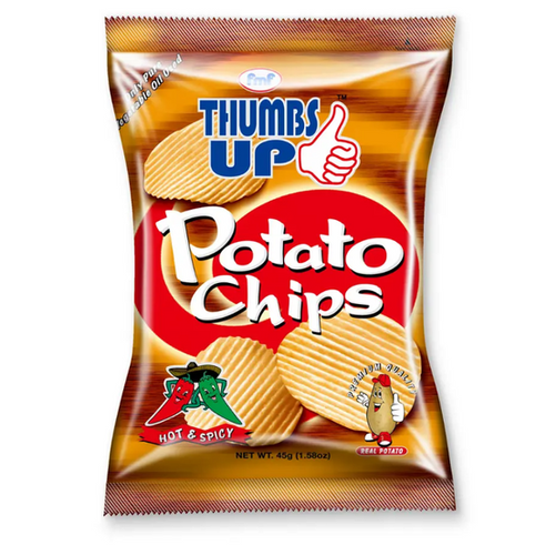 THUMBS UP FMF HOT & SPICY POTATO CHIPS | Oceanic