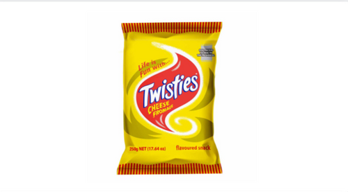 250 G * 2 PACK CHEESE FLAVOURED TWISTIES | Oceanic