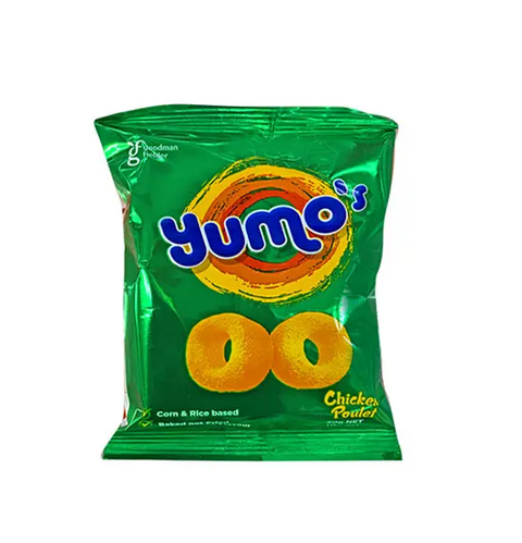 YUMOS CHICKEN FLAVOURED SNACK ( PACK OF 5 * 20 G ) | Oceanic