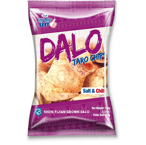 THUMBS UP FMF SALT & CHILLI FLAVOUR TARO ( DALO ) CHIPS 45 G | Oceanic