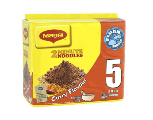 5 PACK FIJI MAGGI NOODLES CURRY FLAVOUR | Oceanic