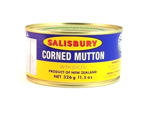 SALISBURY CORNED MUTTON ( HALAL ) 326 G | Oceanic
