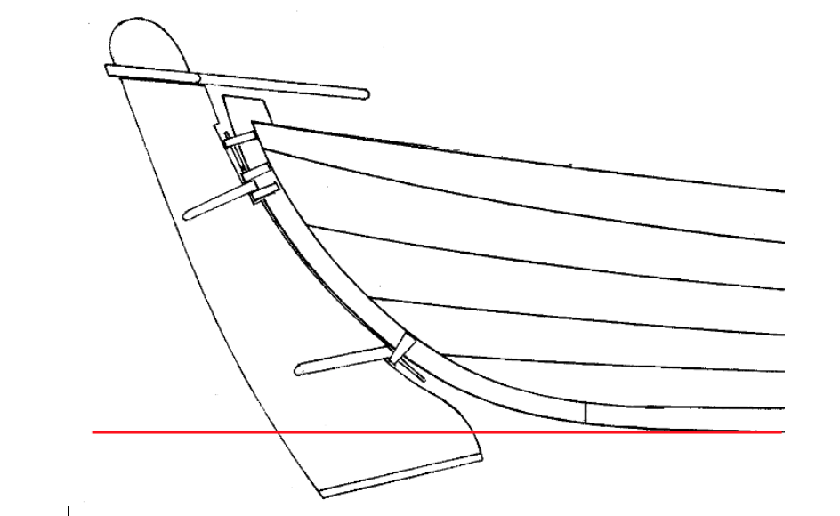 How to attach the tiller to the rudder? - The WoodenBoat Forum