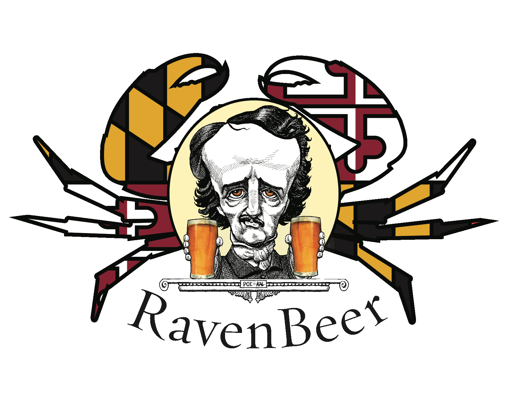 Baltimore, MD Craft Beer: RavenBeer The Raven, Edgar Allan Poe, Poe B