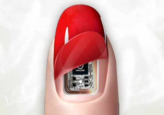 Smart Nails, Chip for Fingernails to Control Your Devices