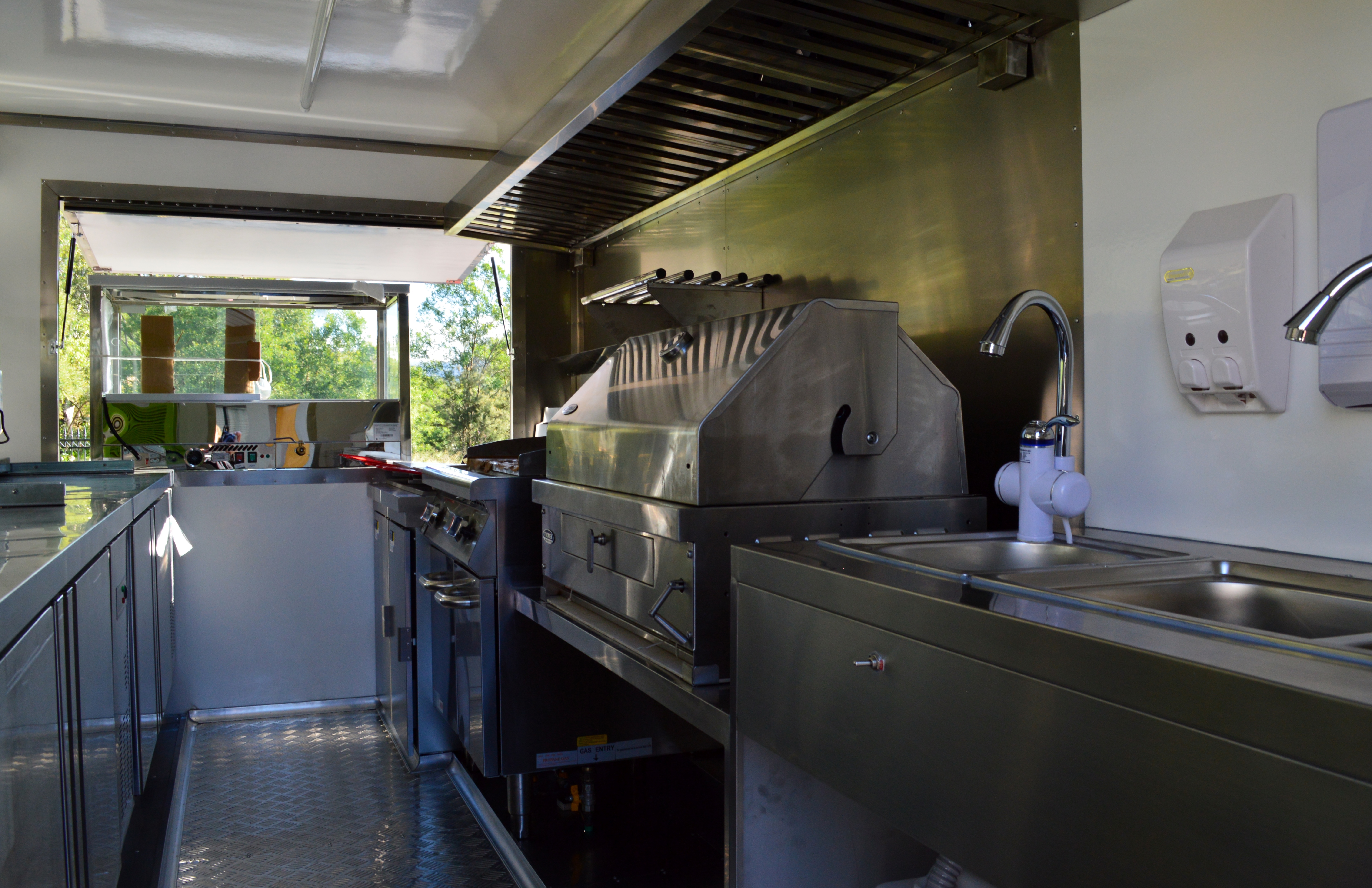 Custom made Food Trailers by J and A Trailers