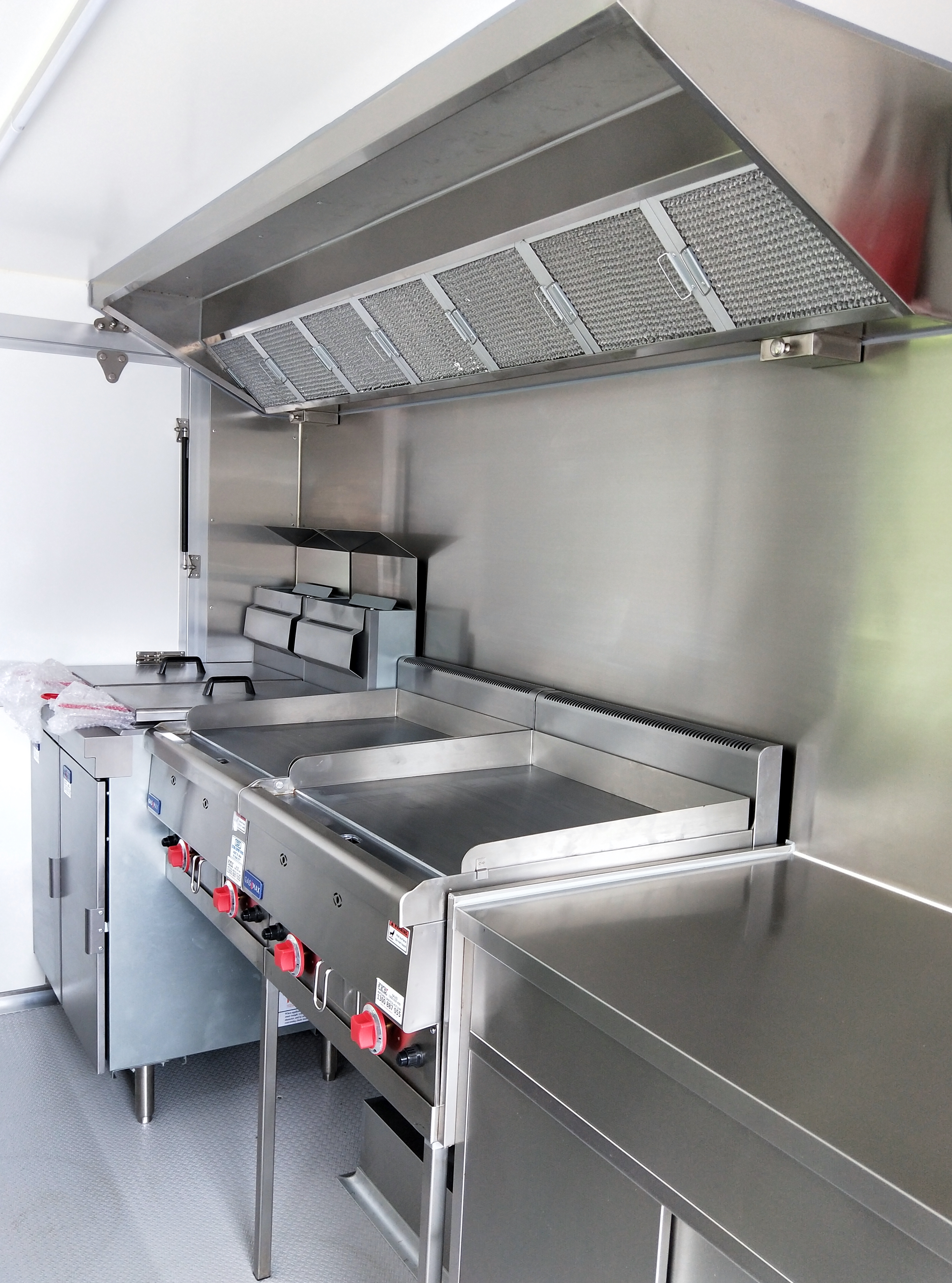 Custom made Food Trailers by J and A Trailers