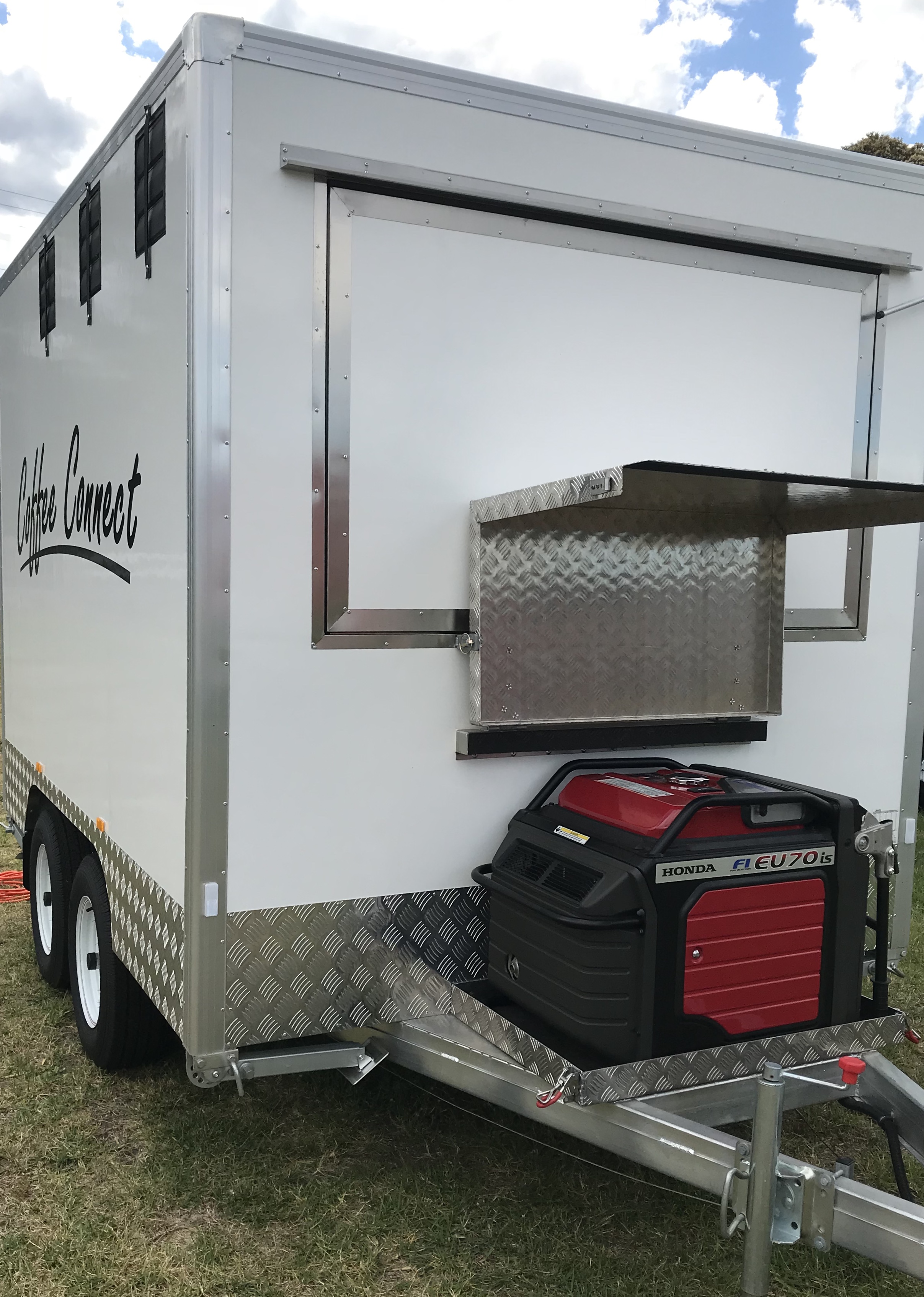 Custom made Food Trailers by J and A Trailers