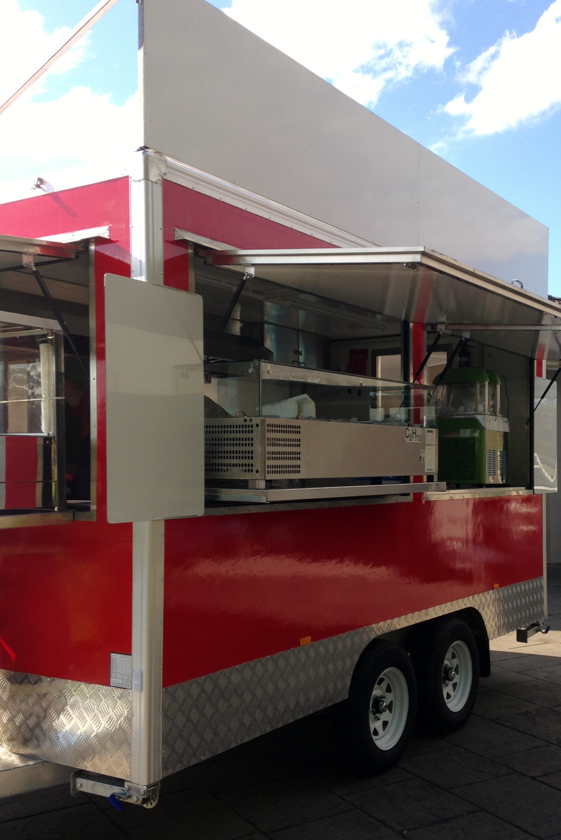 Custom made Food Trailers by J and A Trailers