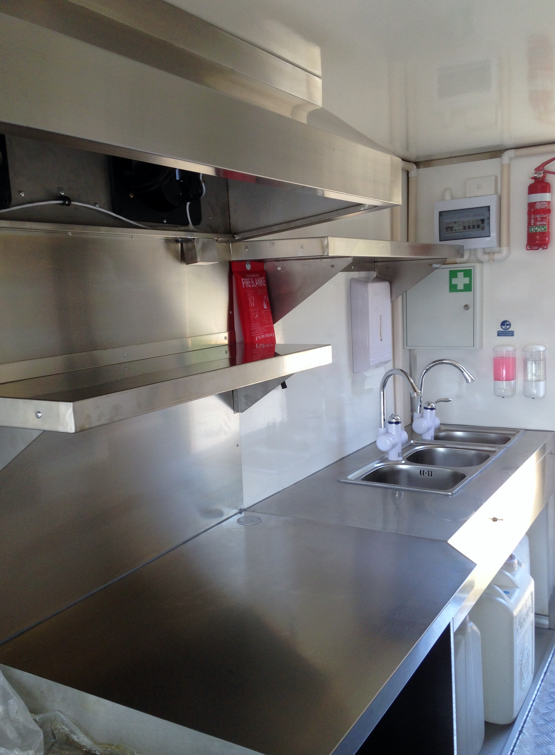 Custom made Food Trailers by J and A Trailers