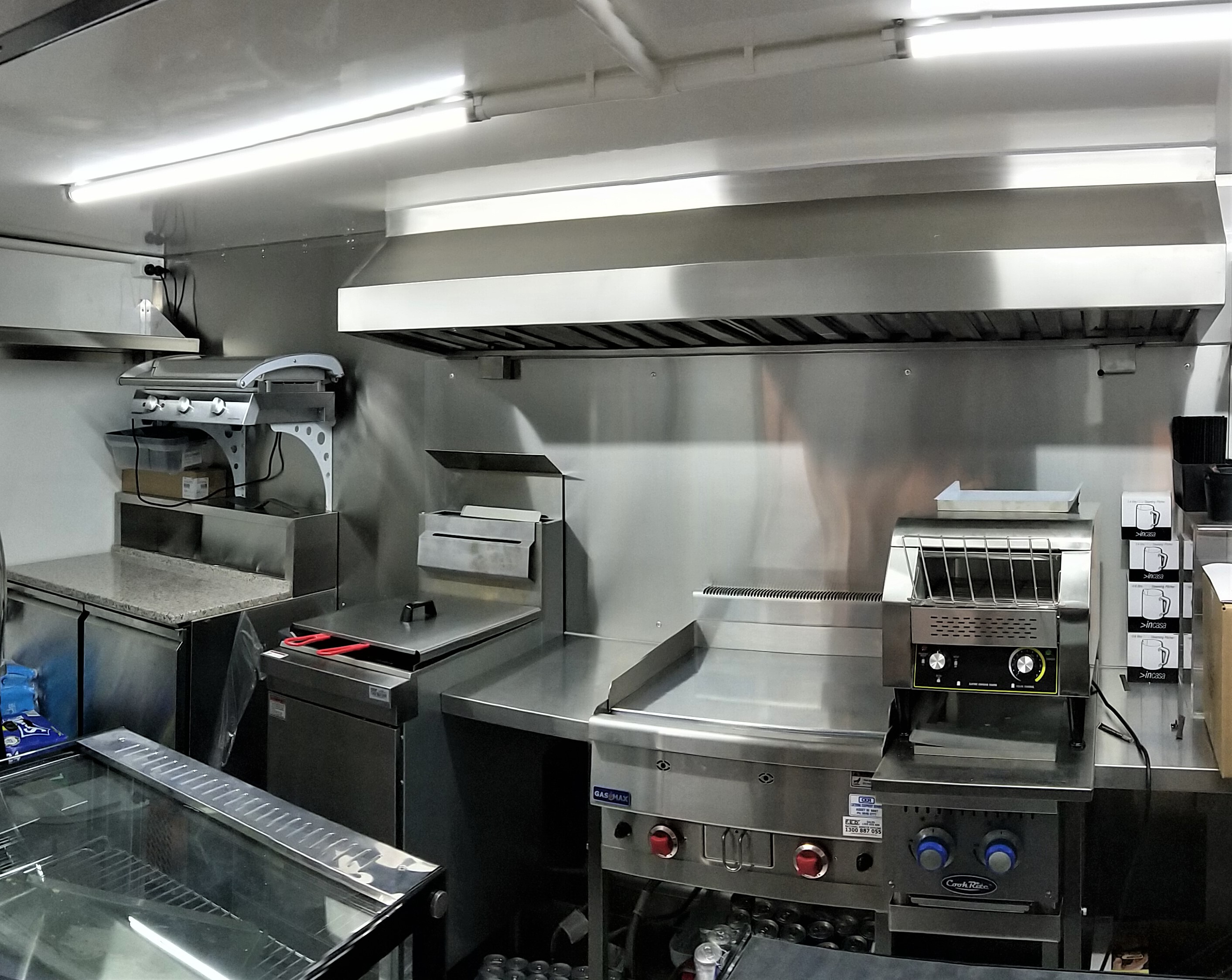 Custom made Food Trailers by J and A Trailers