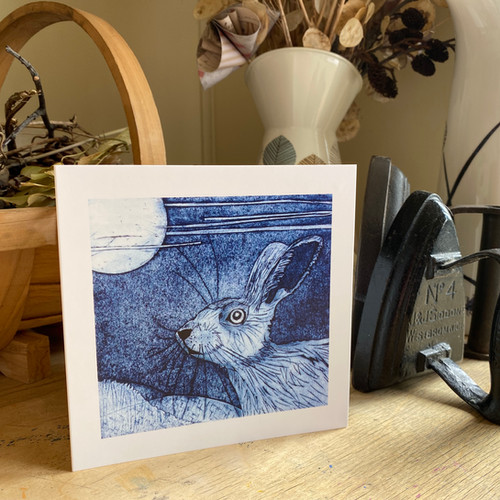 Greetings card. March Hare. | Suzi Thompson Printm