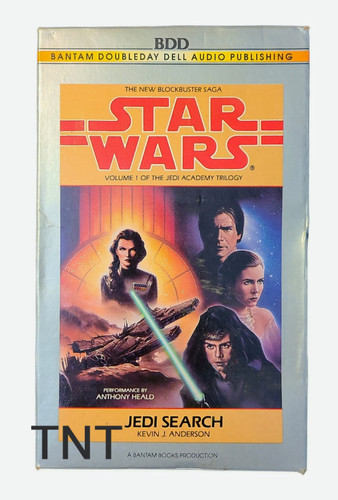 Star Wars Jedi Search Audio Cassette Book 1994 | toysntoons