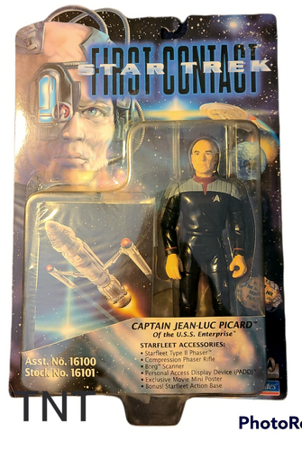 Star Trek PICARD-First Contact-Playmates Action Figure 1996 | toysntoons