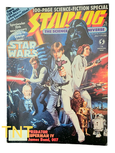 Starlog Issue #120 Star Wars 10Th Anniversary 1987 | toysntoons