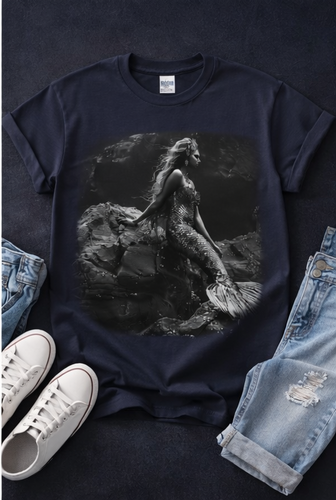 Midnight siren mermaid | 2 Sisters Tanks Teez and More