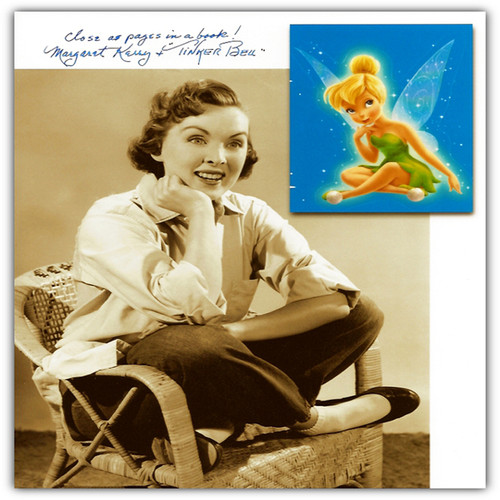 Close As Pages In A Book Tinker Bell Autographed Photo | Tinker Bell Talks