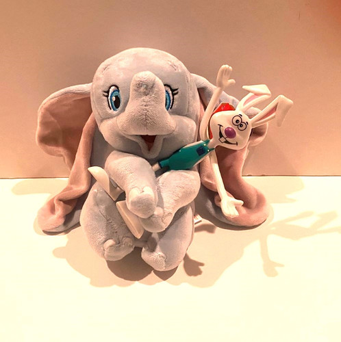 Easter Disney Dumbo Plush Elephant By Ty 6" with Bendable Bunny ...