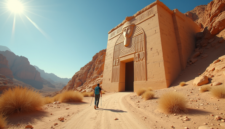 David's Journey Under the Guardian Wings of Horus the Falcon