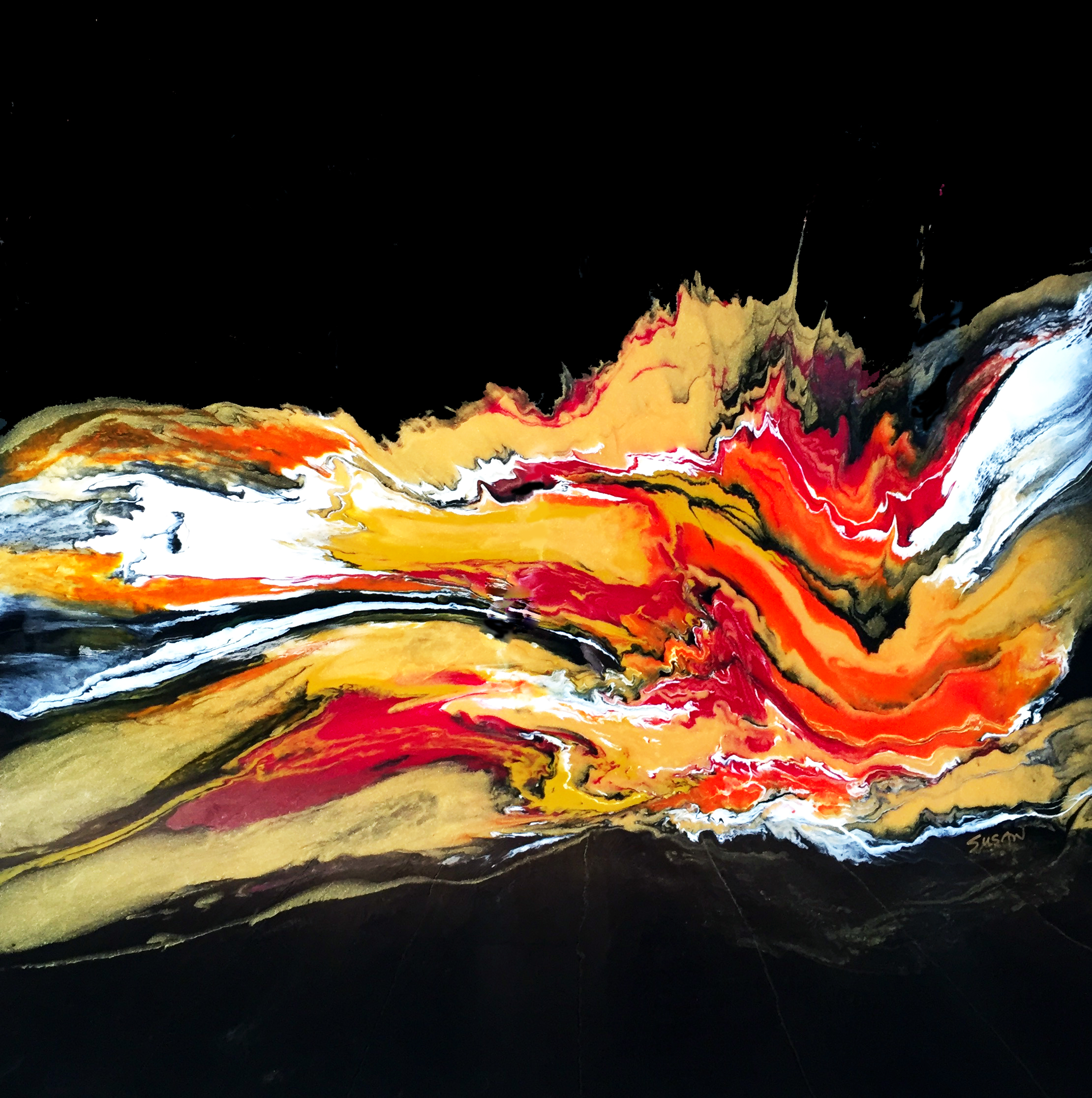 Susan Doyle Art - Oceanic Inspired Contemporary Art