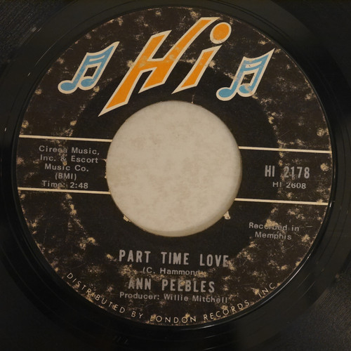 Ann Peebles / Part Time Love | anchorrecord