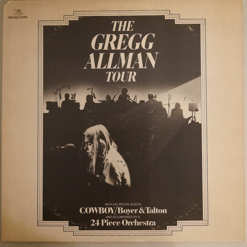 GREGG ALLMAN WITH COWBOY / GREGG ALLMAN TOUR | anchorrecord