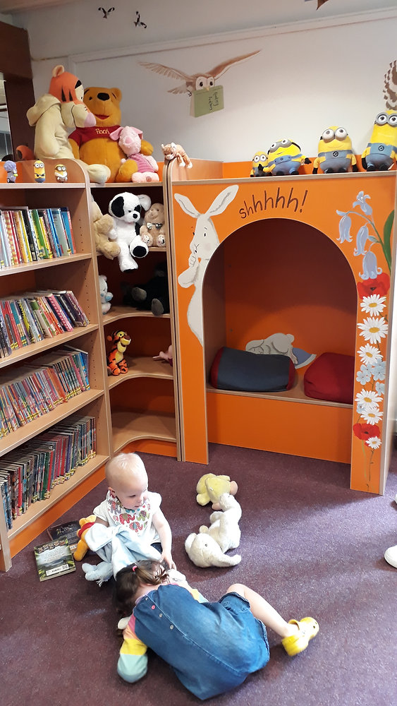 New Children's area at Wendover Library