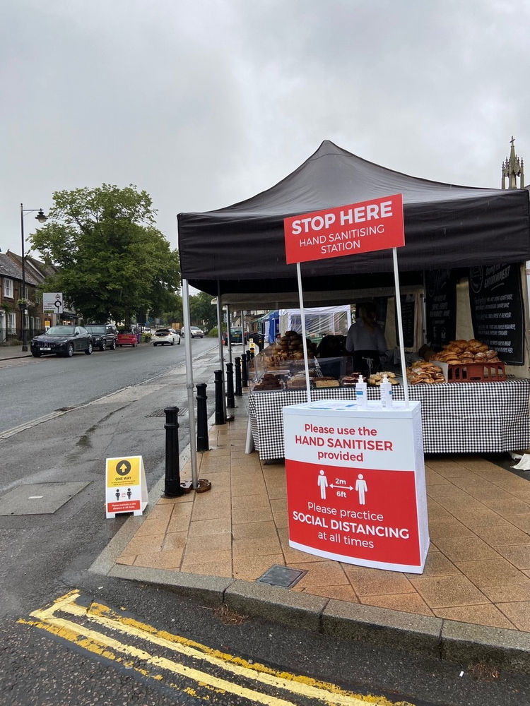 Thursday Market and Local Produce Market remain open.