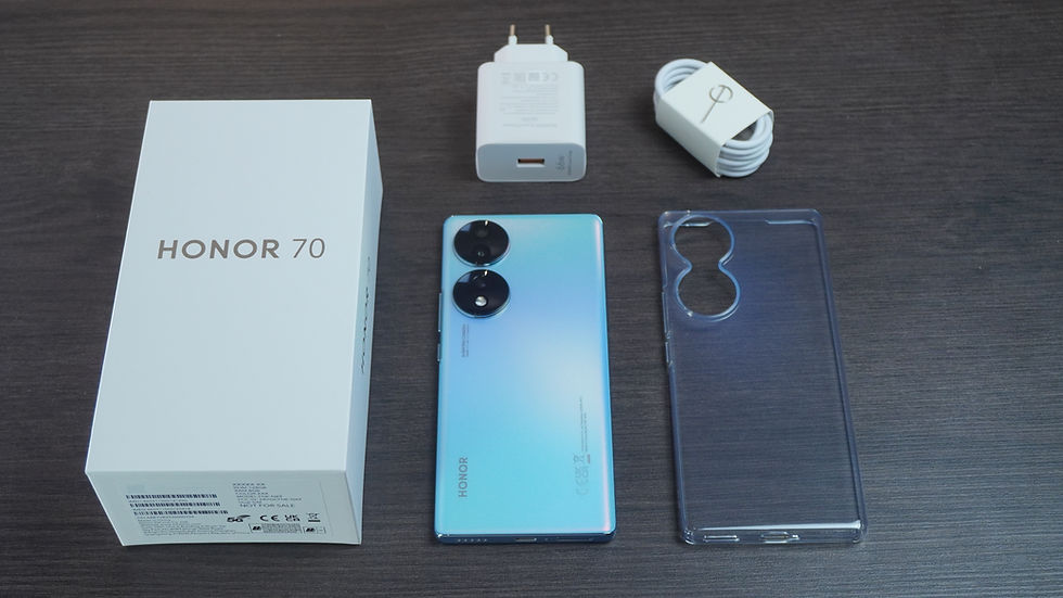 Unboxing the HONOR 70 Icelandic Frost color | Salty News Network