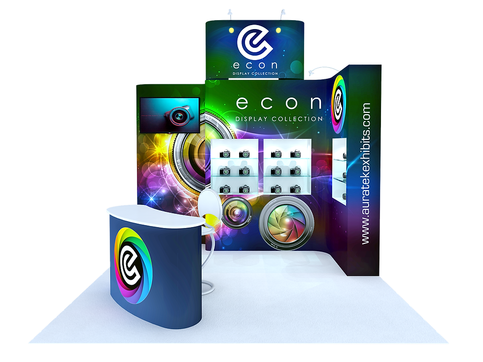 Impressive Pop-Up Stand, Booth and Display for Trade Show