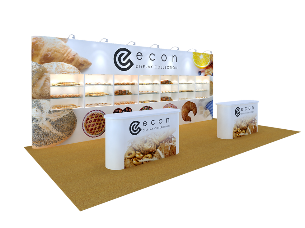 Impressive Pop-Up Stand, Booth and Display for Trade Show