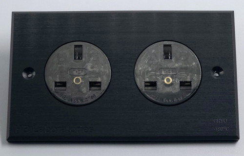 UK Mains Double Wall Socket | HIFI | Audiophile | HB Labs