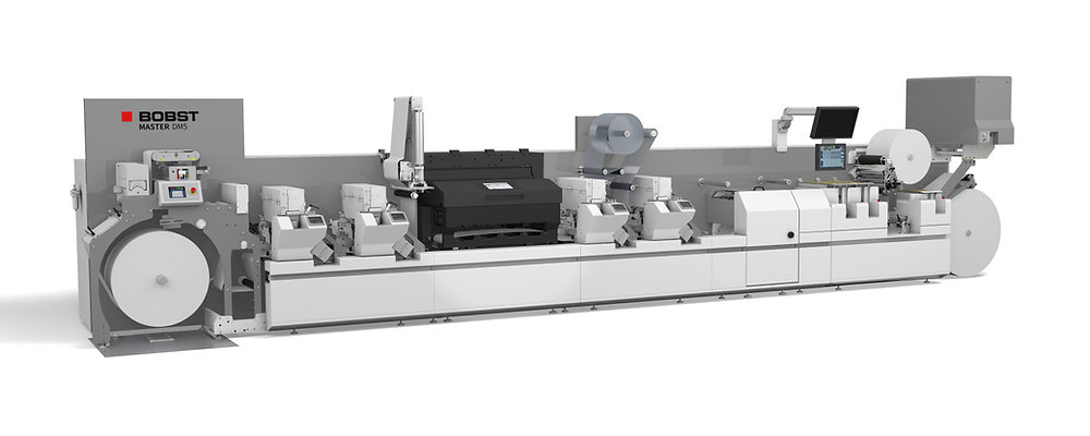Bobst launches new hybrid press Master DM5 at Labelexpo 2019