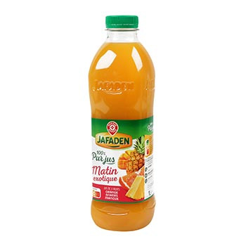 Pur jus multifruits Jafaden Orange Ananas Mangue - 1L | Monsupermarket.com