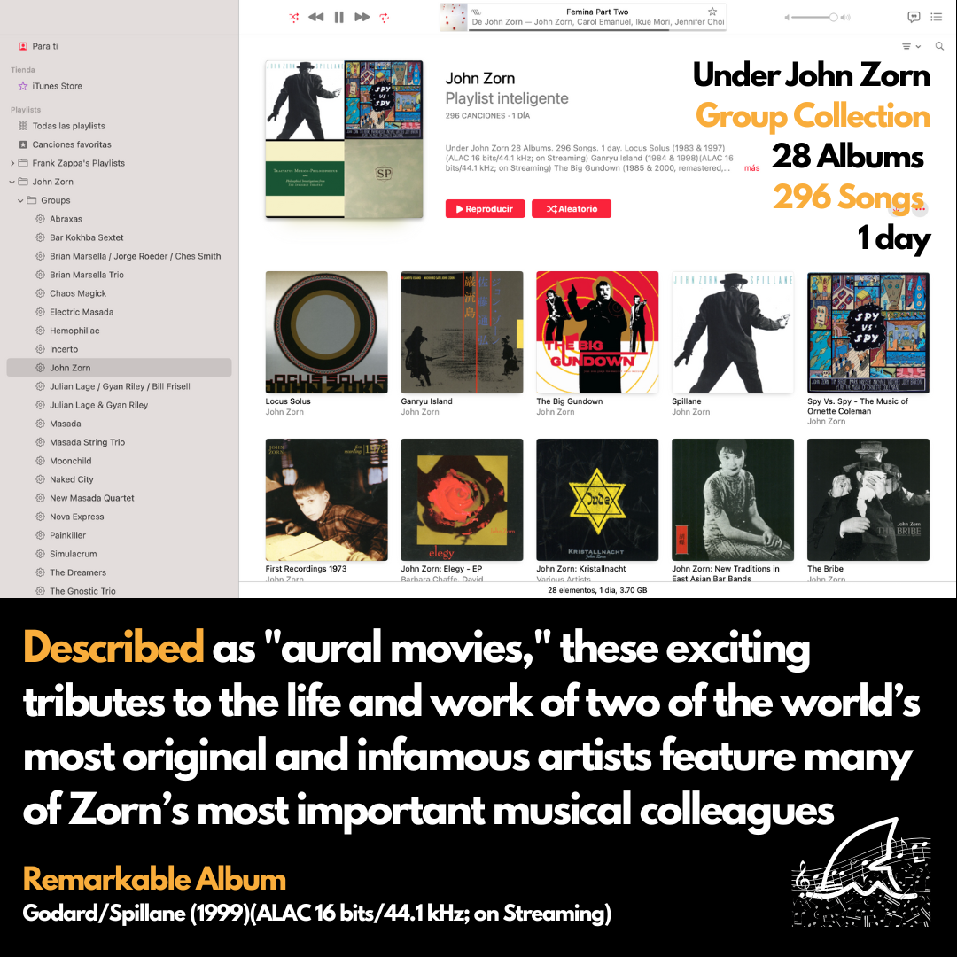 The Bible of the Discography of an Alchemist Master, John Zorn