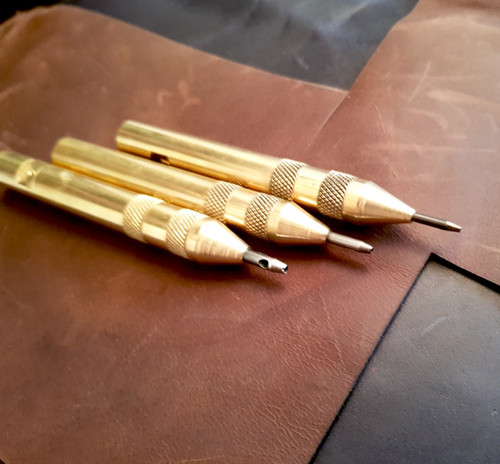 Brass Casing - Mini Hole Punch Singles 1-2mm | Red Olive Design