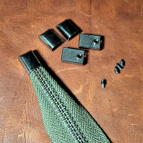 Zip Chain End Caps | Red Olive Design