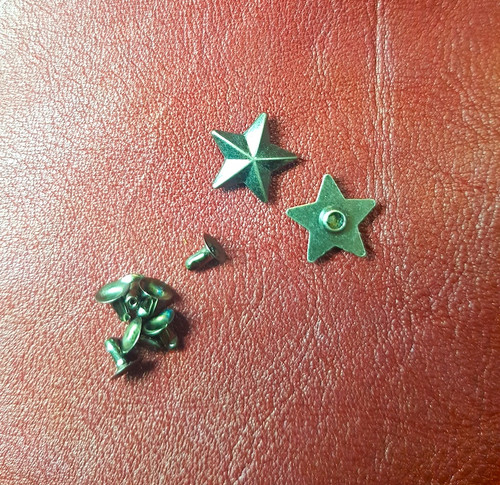 RIV016 Pyramid Star - Rivet | Red Olive Design