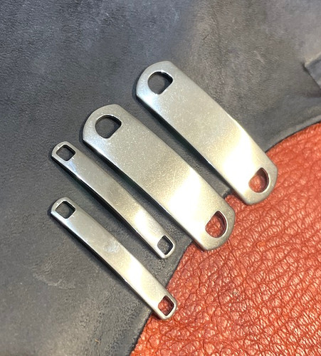 Engraving of Bracelet Tags | Red Olive Design