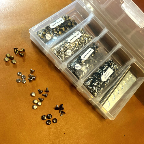 Boxed Kit - Rivets Double Cap | Red Olive Design