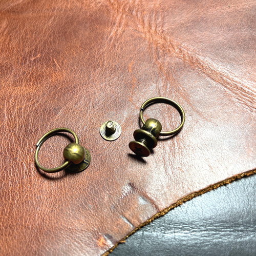 CH211 Mini Pull Ring Concho | Red Olive Design