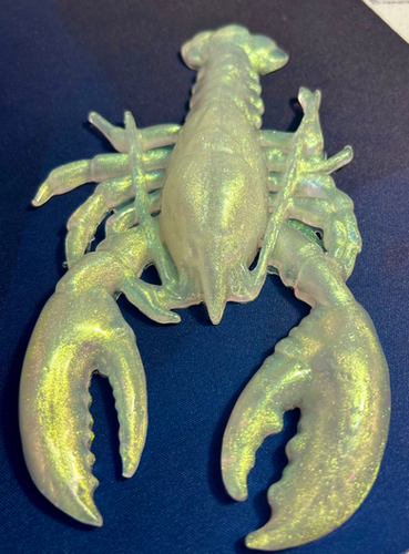 7” Giant Craw *Buttercup pearlescent color changing | Brainsbaits