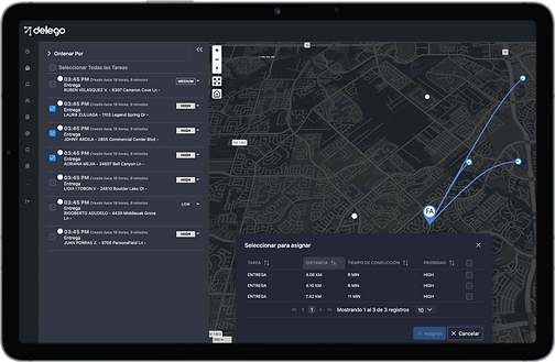 DELEGO | Software de Última Milla y optimizador de rutas