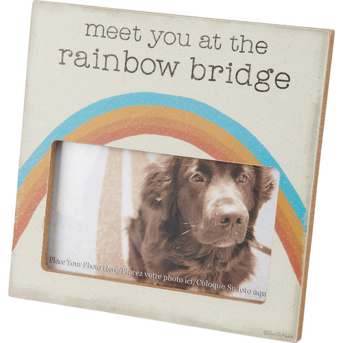 Rainbow Bridge Plaque Frame | FamilyTreeTraditions